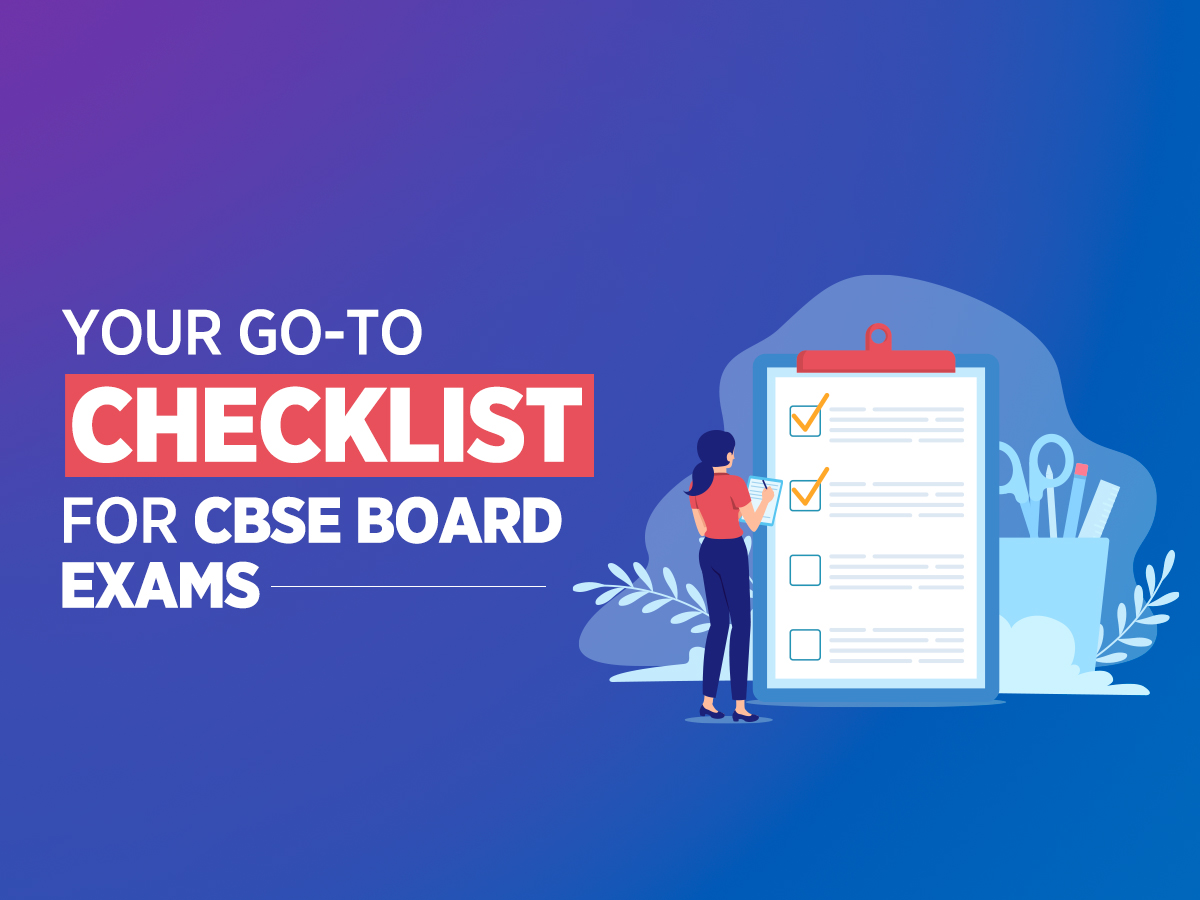 Your checklist for CBSE exams