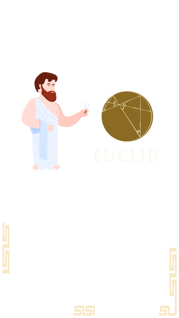 Euclid Cartoon How To Make A Square From A Circle Euclid