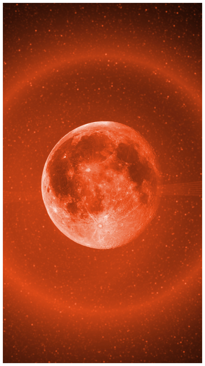 Red Moon Iphone Wallpaper
