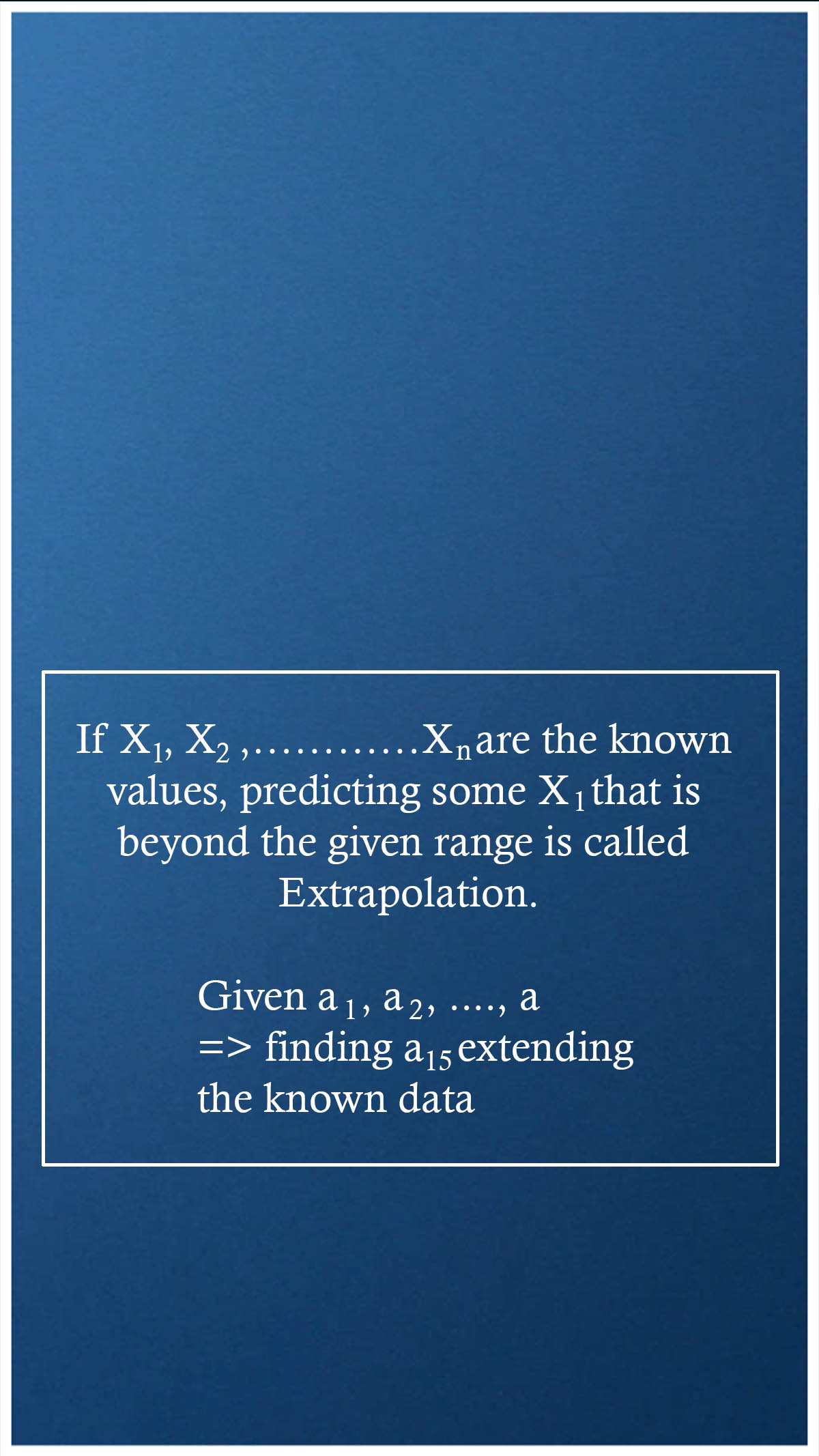 Extrapolation in Maths Explained With Example | NCERT Concept