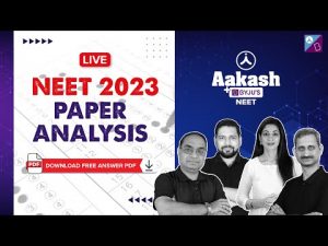 NEET 2023 Answer Key Code: E1, E2, E3, E4, E5, E6 | F1, F2, F3, F4, F5 ...