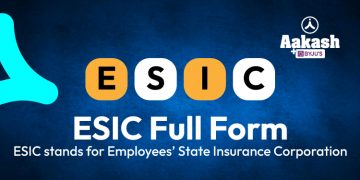 ESIC Full Form: ESIC stands for Employees' State Insurance Corporation