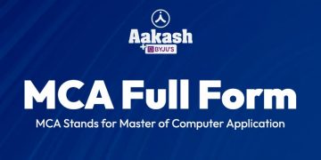 MCA Full Form- MCA Stands for Master of Computer Application