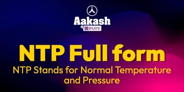 NTP Full form: NTP Stands for Normal Temperature and Pressure