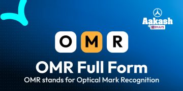 OMR Full Form: OMR stands for Optical Mark Recognition