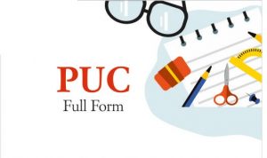 PUC Full Form: Pre-University Course
