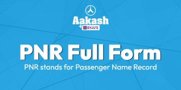 PNR Full Form: PNR stands for Passenger Name Record