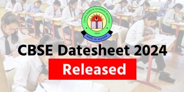 CBSE Board Exam Date Sheet 2024: Timetable for Classes 10th and 12th ...