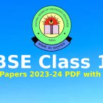 CBSE Class 10 Sample Papers 2023-24 PDF with Solutions