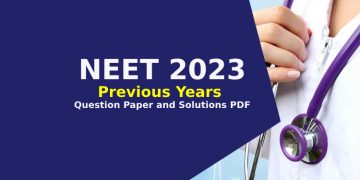 NEET 2023 Question Paper and Solutions PDF - Download Previous Year Papers 2022, 2021, 2020 | Aakash